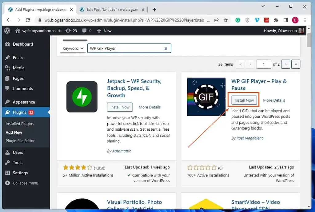 How to Upload GIF in WordPress - Itechguides
