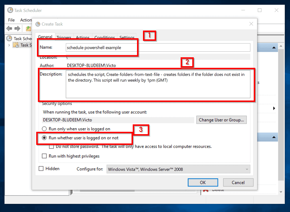 How To Schedule A Powershell Script On A Windows Server Itechguides