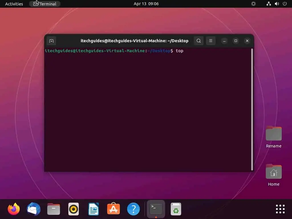 How To Check Cpu Usage In Ubuntu Itechguides