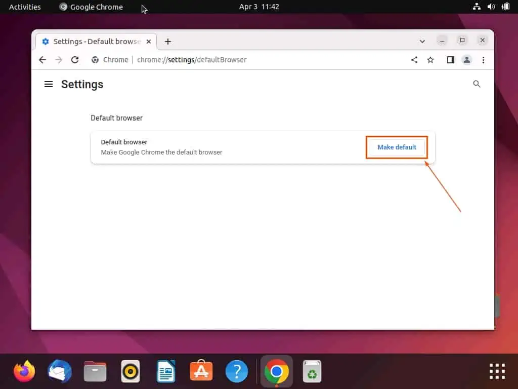 How to Set Google Chrome as Default in Ubuntu - Itechguides