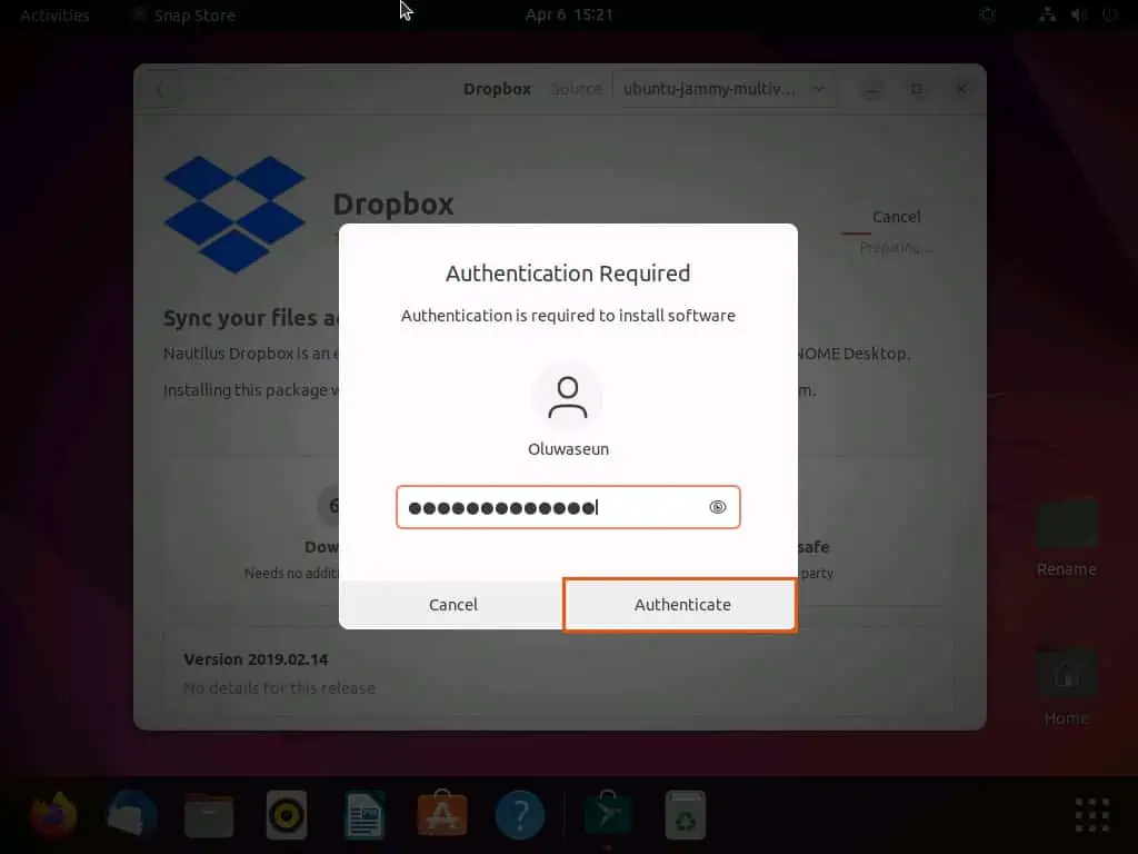 How To Install Or Uninstall Dropbox In Ubuntu Itechguides