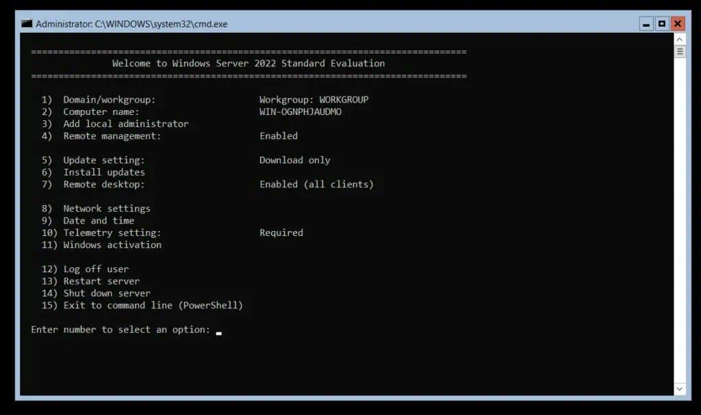 How to Install and Configure Windows Server 2022 Core - Itechguides